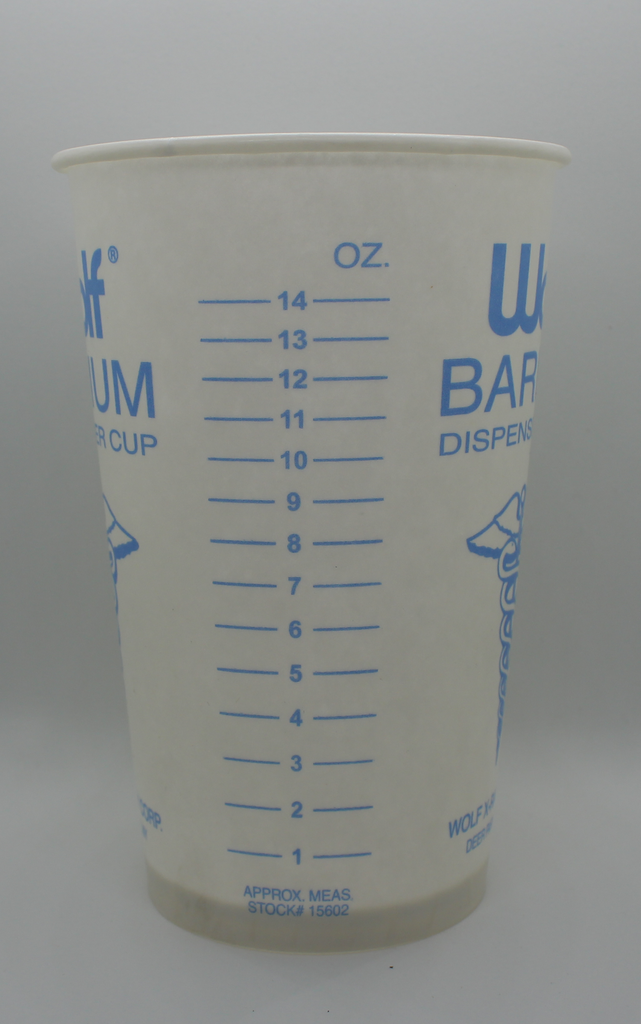 Barium Paper Cups – Wolf X-Ray
